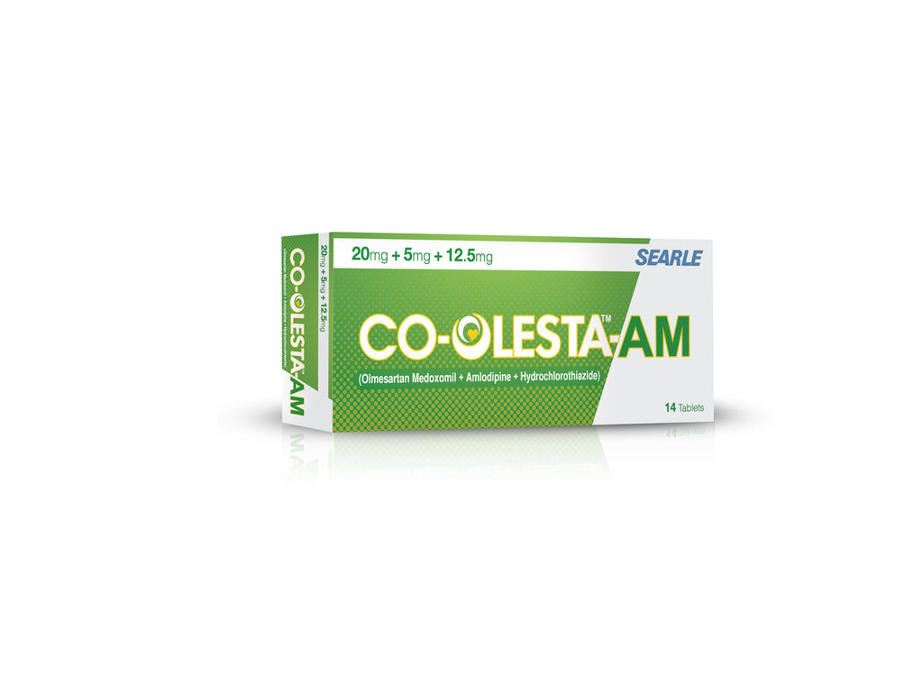 Co-Olesta AM 20+5+12.5mg Tablet 14's – Iblexpress