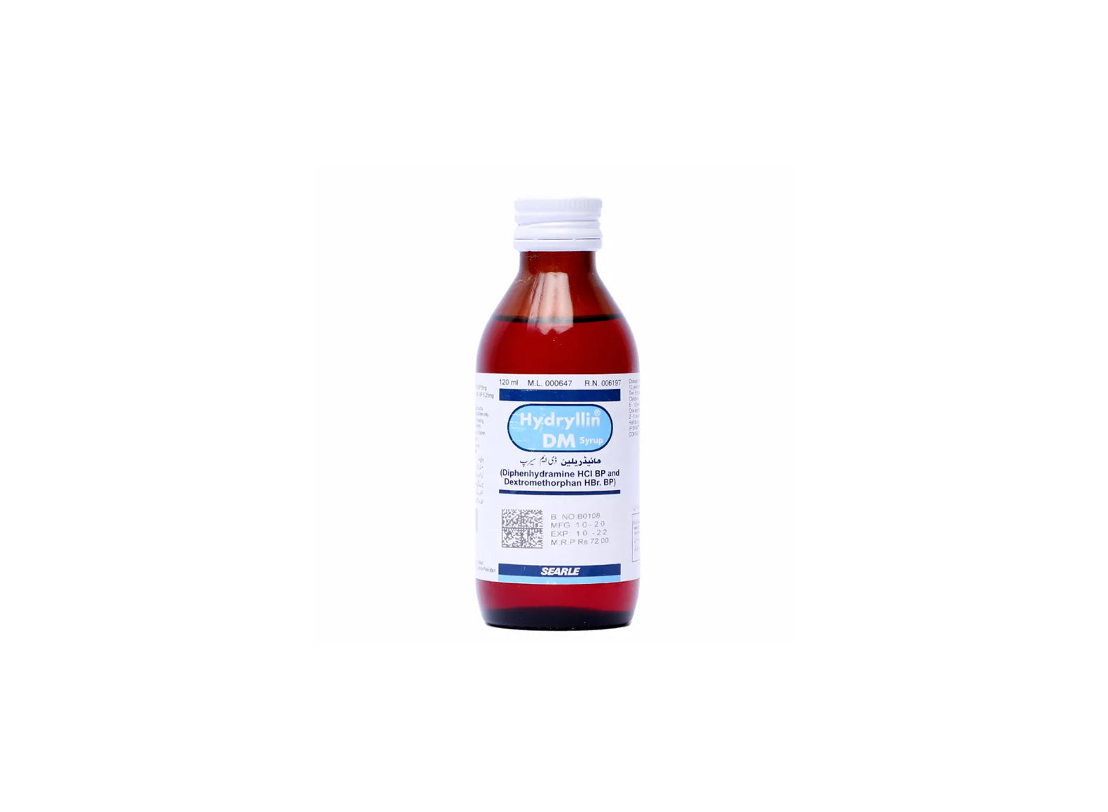 Hydryllin Dm Syrup 120ml Iblexpress