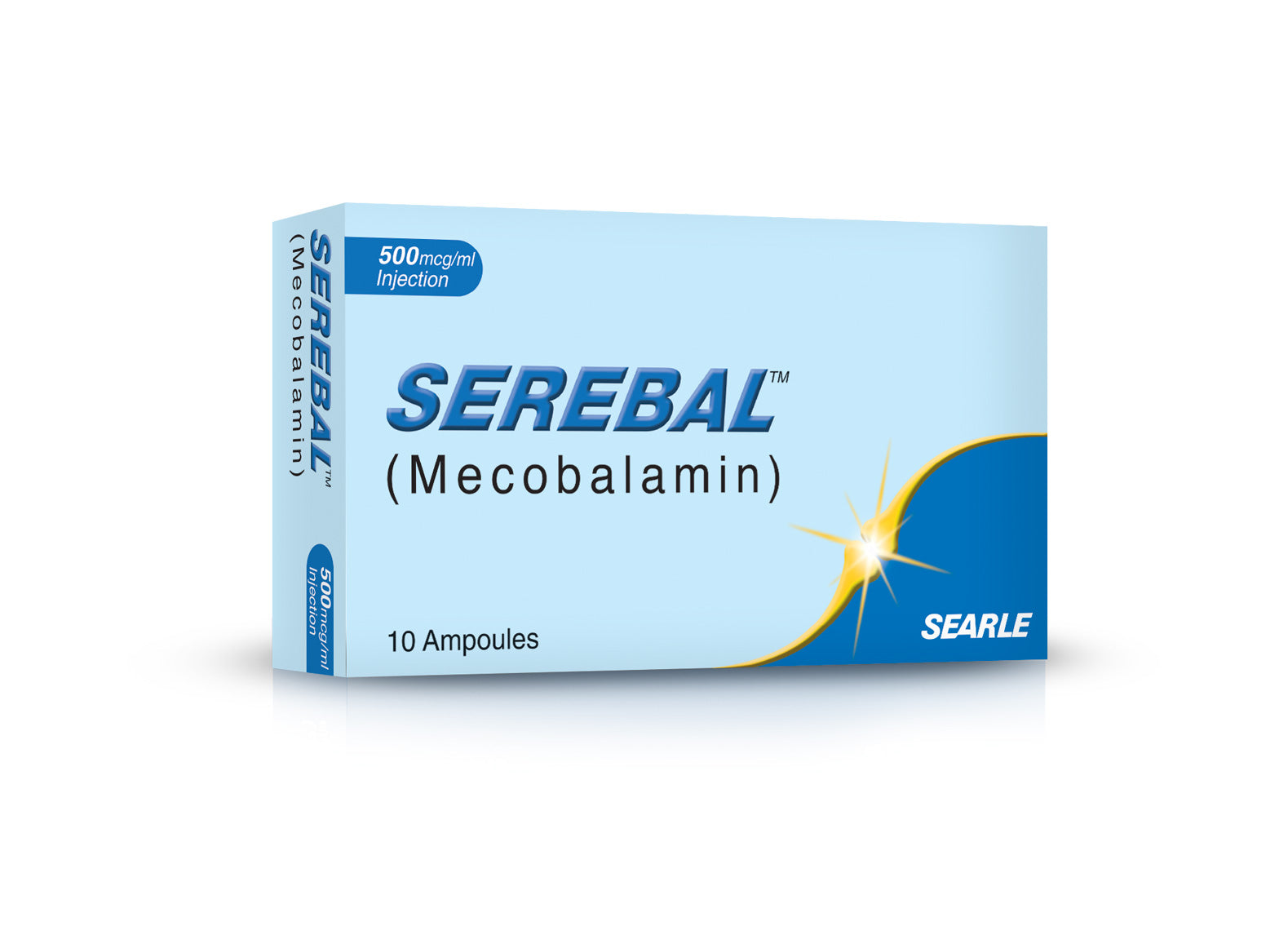 Serebal 500mcg/ml Injection 10's – Iblexpress